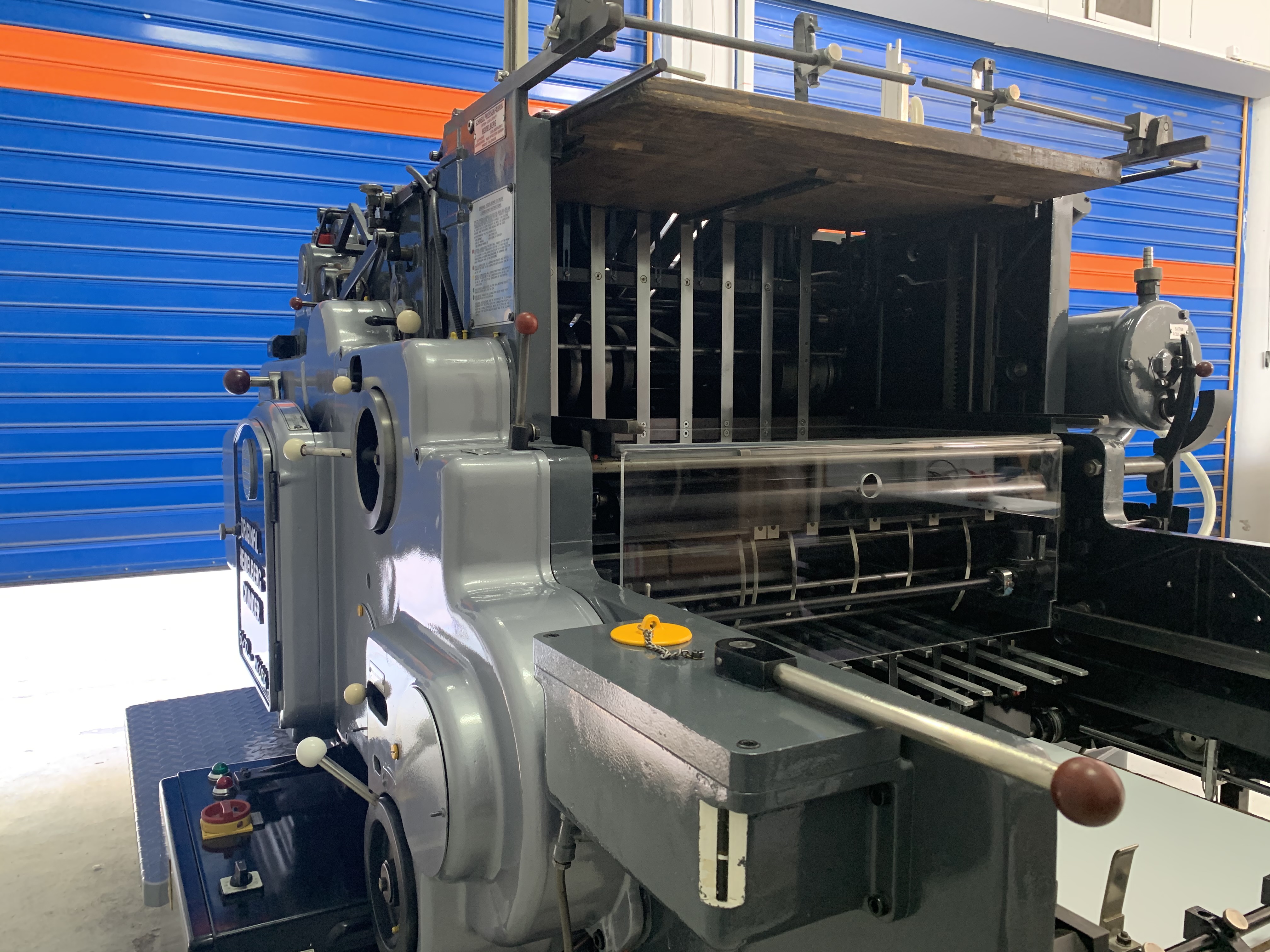 Die-cutter Machine HEIDELBERG S CYLINDER | Unique Printing Machines